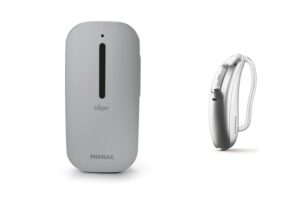 Phonak Roger Clip-On Microphone Transmitter & Focus II 312 Zinc Air ...